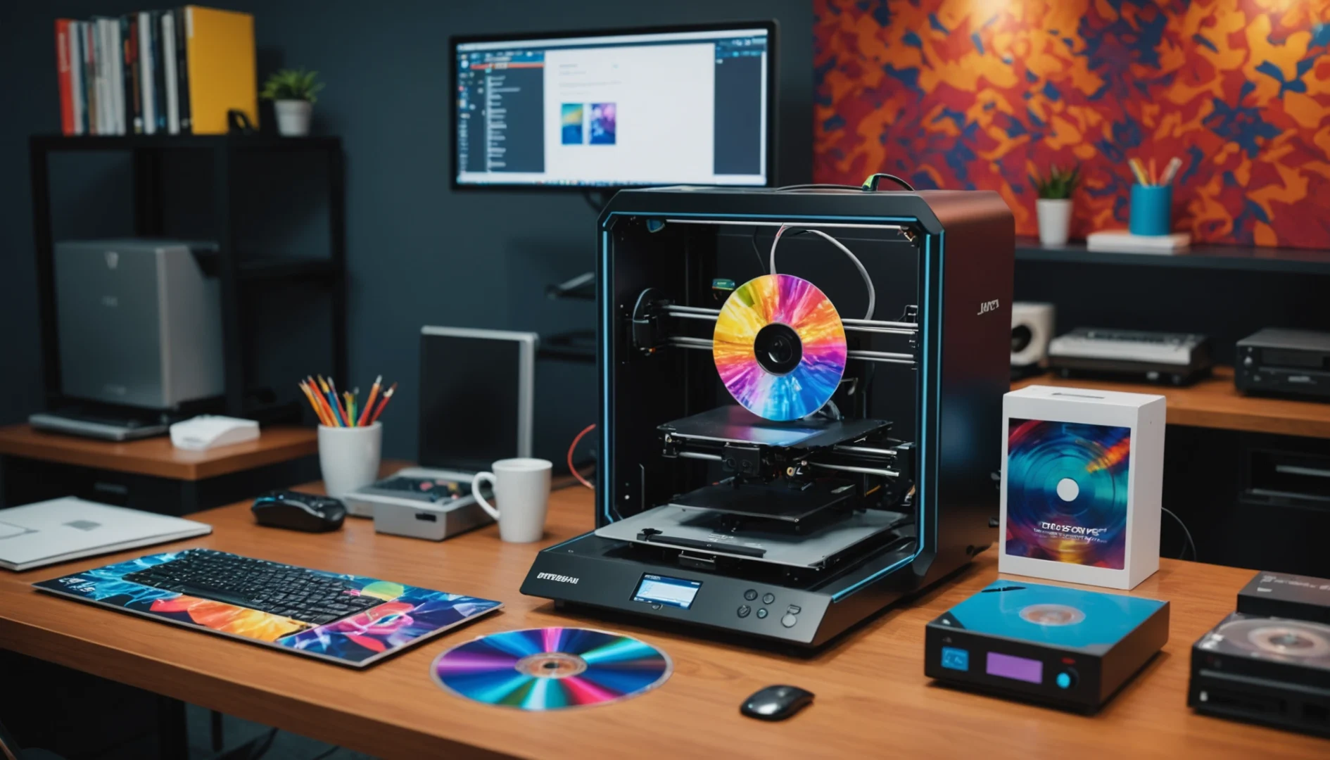 Révolution Tech dans l'Impression de CD : Designs Étonnants